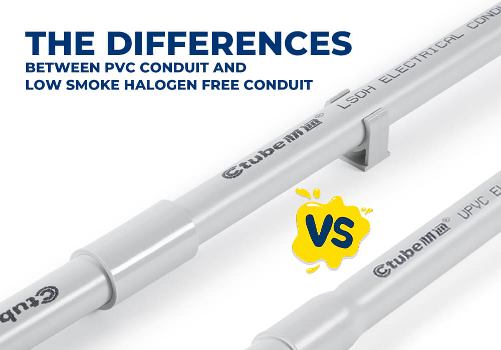 The Differences Between PVC Conduit And Low Smoke Halogen Free Conduit ...