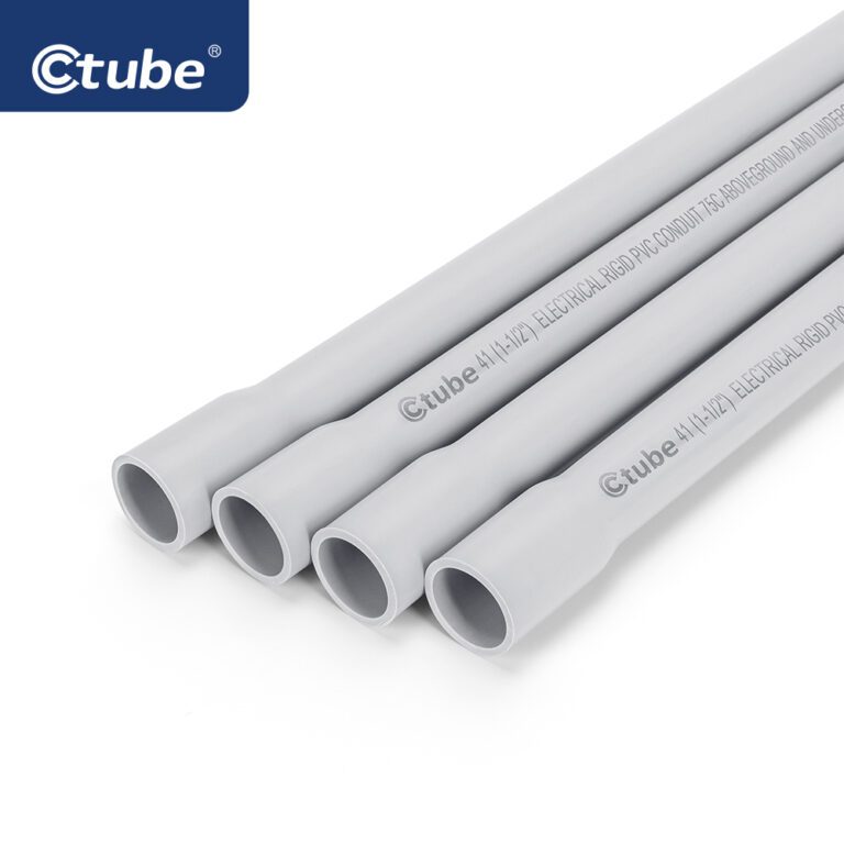 IEC61386 20mm Medium Duty Grey UV Proof PVC Rigid Electrical Conduit ...