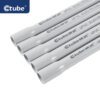 IEC61386 20mm Medium Duty Grey UV Proof PVC Rigid Electrical Conduit Pipe - Ctube