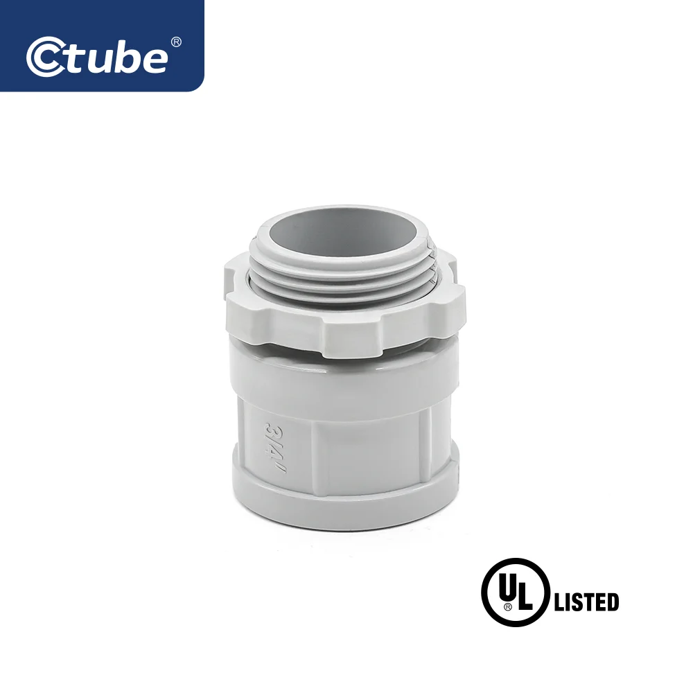 Ctube Male Terminal PVC Conduit Adapters - Ctube