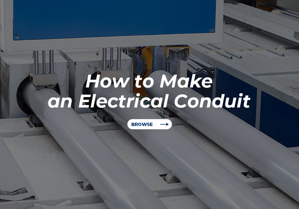 How To Make An Electrical Conduit | Ctube