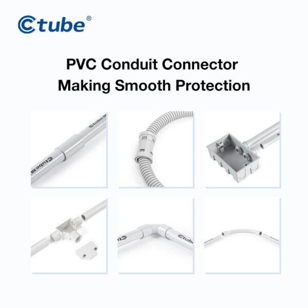 Guide complet des connecteurs de conduits en PVC : types, utilisations ... Guide complet des connecteurs de conduits en PVC : types, utilisations ...