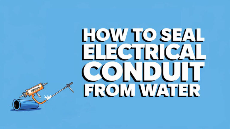 How To Seal Electrical Conduit From Water A Step-by-Step Guide | Ctube